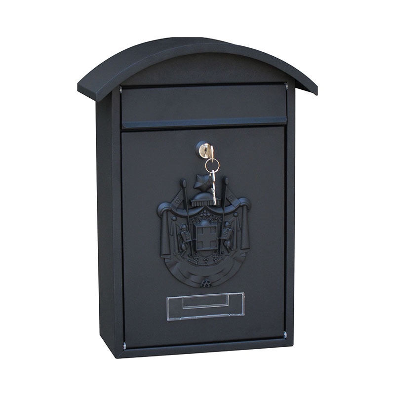 Letter Mailbox Post box with waterproof and Lockable Box with European ...