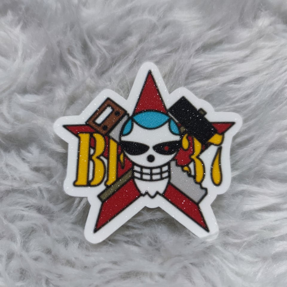 One Piece Emblem Anime Sticker Glitterized/waterproof | Shopee Philippines
