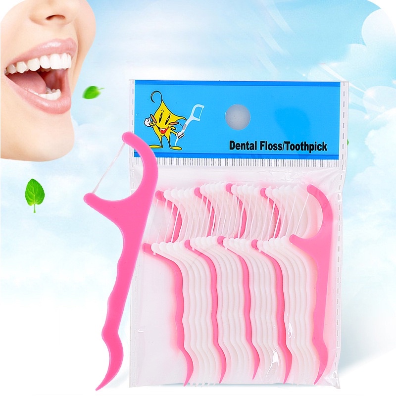 Dental Floss Toothpick Teeth Thread Oral Personal Care TCC | Shopee ...