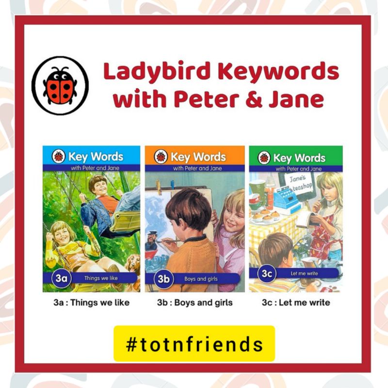 Ladybird : Peter And Jane Keyword ( 3a, 3b, 3c) | Shopee Philippines