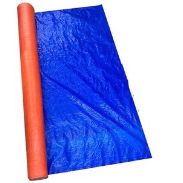 Blue Sack Sakolin waterproof (per meter) construction cover sakoline ...