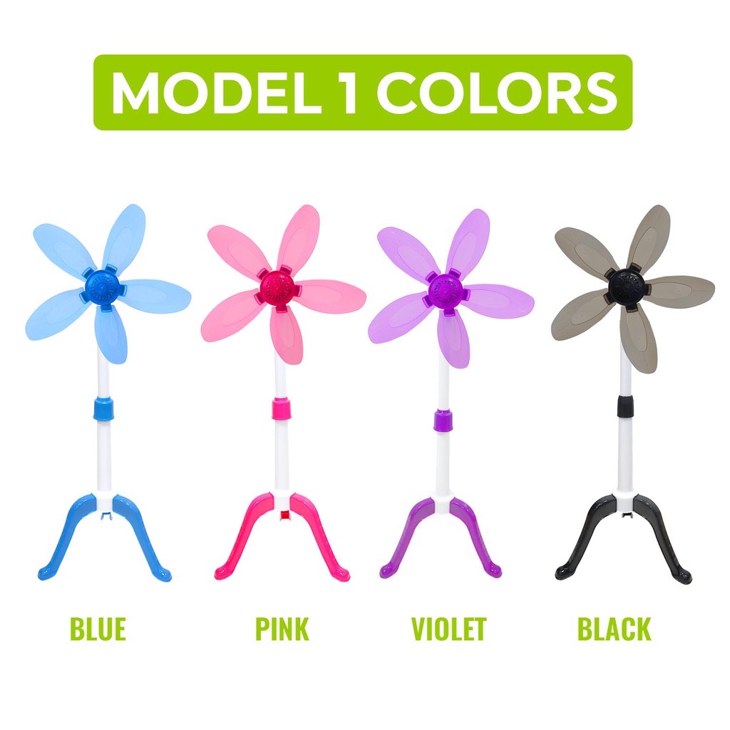 5 Blades Stand Fan Portable Stand Fan Foldable Stand Fan Electric Fan ...