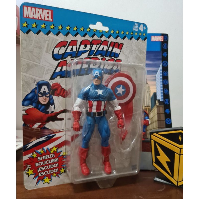Captain America Marvel Legends Retro | Shopee Philippines