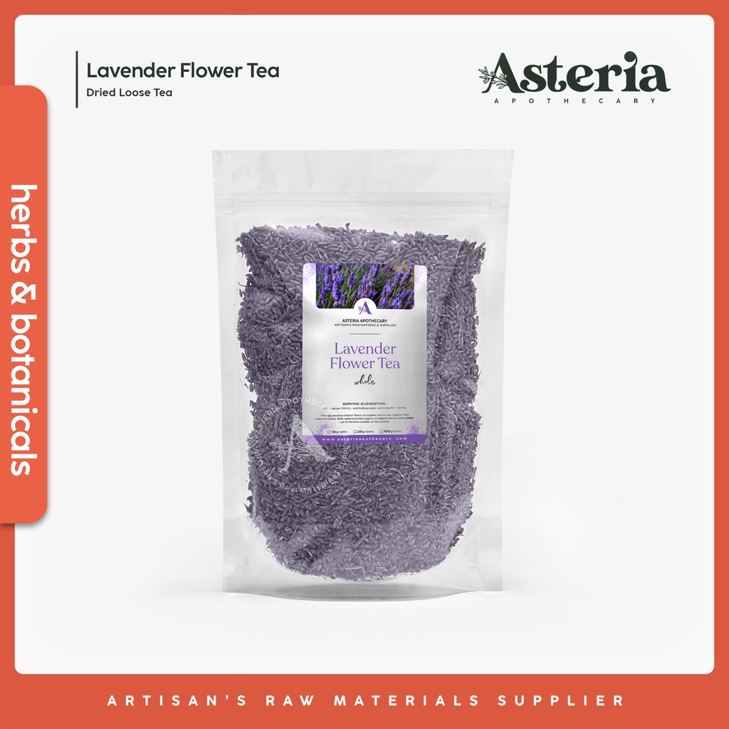 Dried Lavender Loose Tea | Herbal Tea | Tisanes | Flower Tea 100g ...