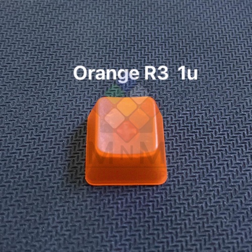 Transparent Orange ABS Keycaps Mechanical keyboard Matte Backlit For R4 ...