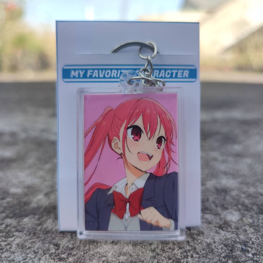 GANTUNGAN Horimiya Anime Keychain - Anime Ganci - Keychain - Hori ...