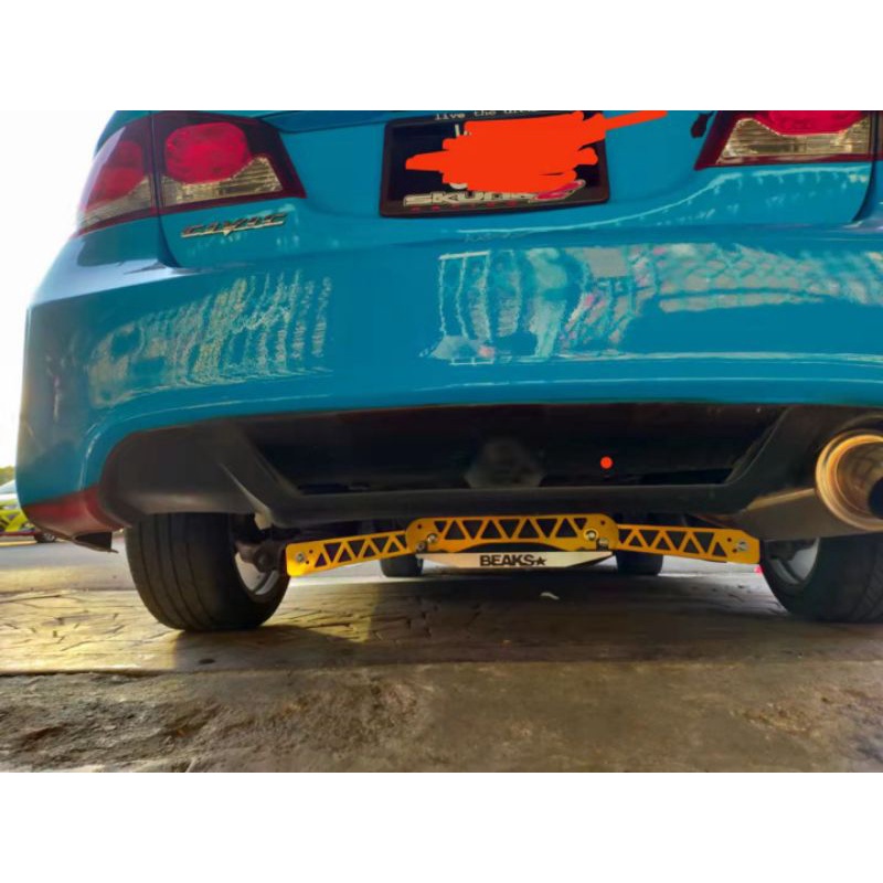 Honda Civic FD FB 1.8 2.0 Rear Subframe Dummy Asr Beaks Bar Set Red ...