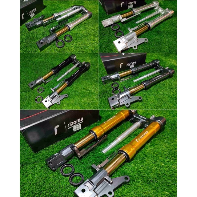 Rizoma front shock with tpost for Sniper V1/Sniper V2 | Shopee Philippines