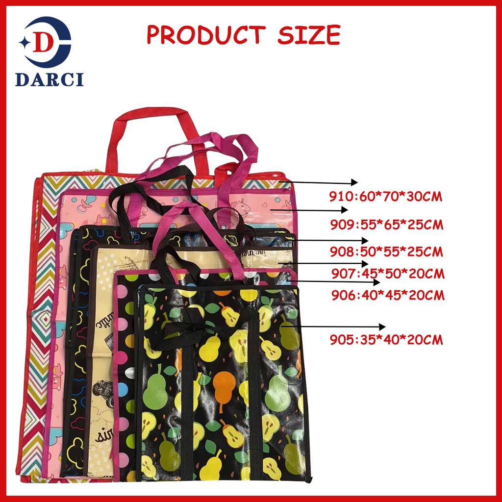 【SHIP ON DAY】 Sako Bag with Zipper Storage Bag Ziplock Bags Shopping ...