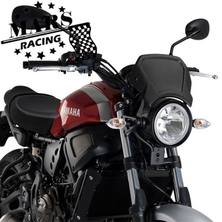 Motorcycle Cafe WindScreen Windshield Wind Deflector Fits For YAMAHA ...