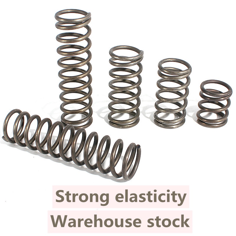 Spring steel compression spring d0.6mm OD3-7mm length 10~50mm | Shopee ...