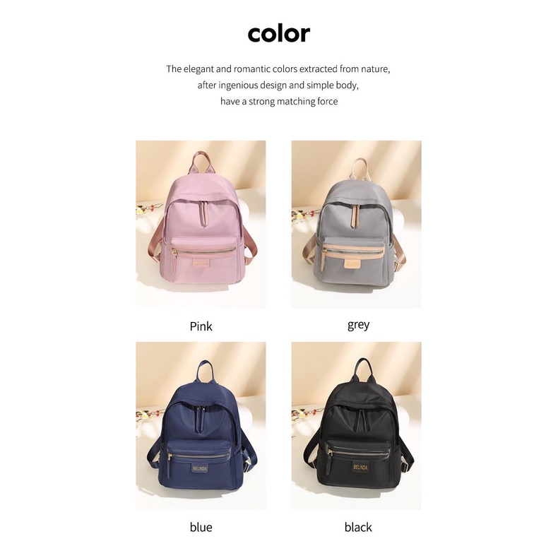 Korean Style Mint Colored Mini Fashion Backpack | Shopee Philippines