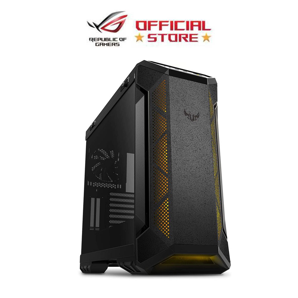 Asus TUF GT501 Metal Front Panel, Tempered-glass Side Panel, Mid-Tower ...