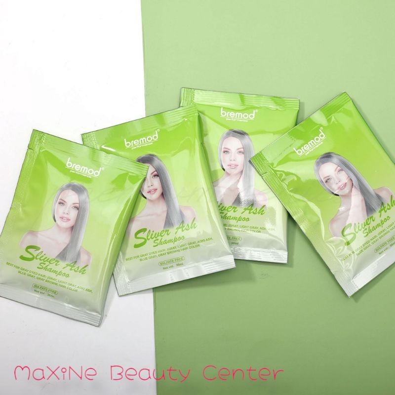 BREMOD silver ash shampoo, 30mL | Shopee Philippines