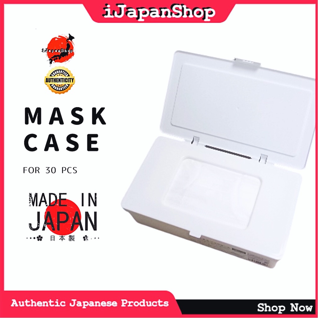 Face Mask Storage Box Organizer Dispenser Eco-Friendly Plastic Made in ...