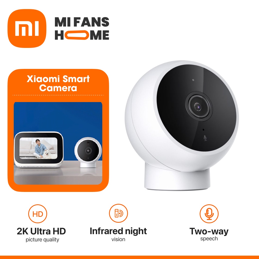 Xiaomi Mijia Smart CCTV Camera 2K (Magnetic Mount) 1296P Standard IR ...