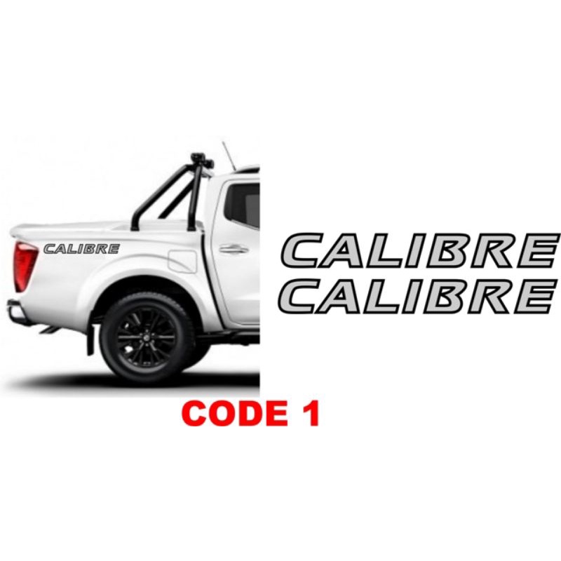 Nissan Navara CALIBRE Side Body Sticker 2pcs | Shopee Philippines