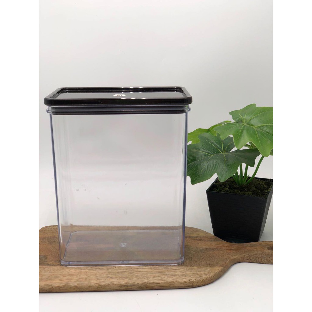 Canister/ Acrylic Powder Container for 0.5kg 1kg 2kg 、Air Tight for ...