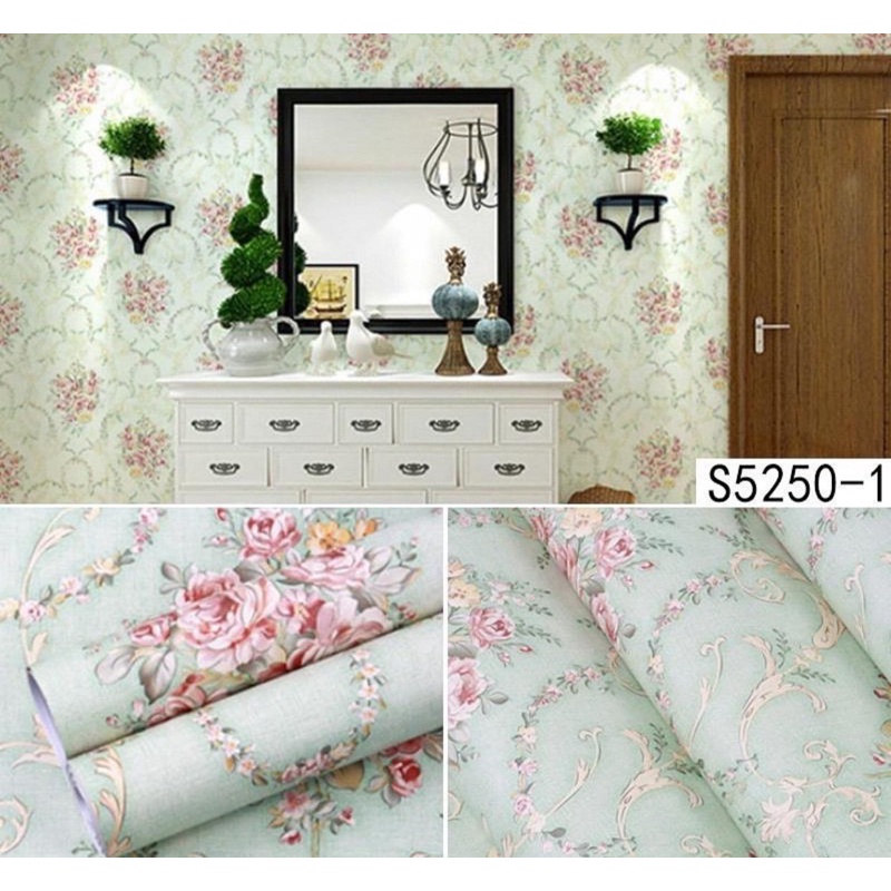 Wall sticker (wallpaper wall sticker) | Shopee Philippines
