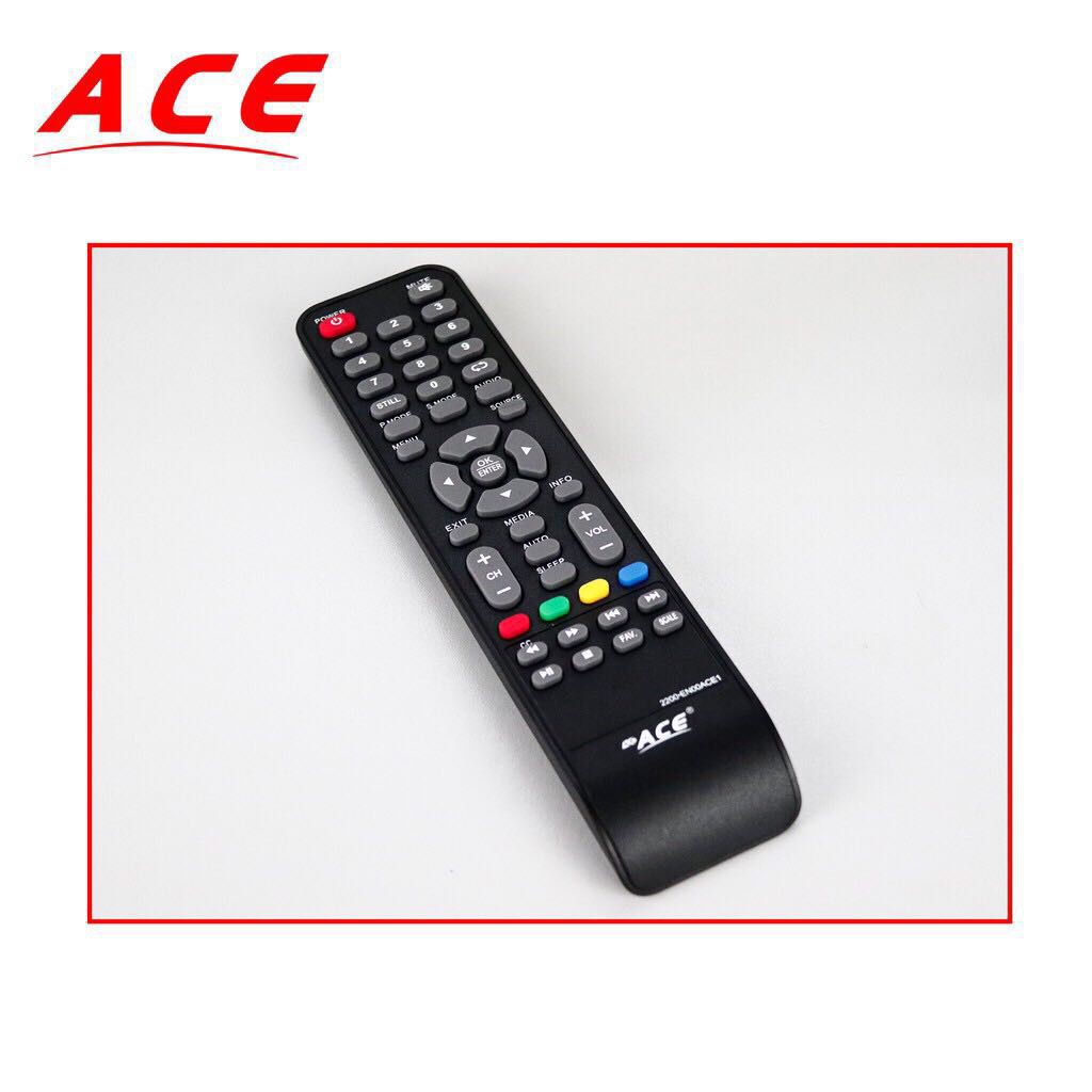 ACE LED/ Smart TV remote control for all ACE LED series | Shopee ...