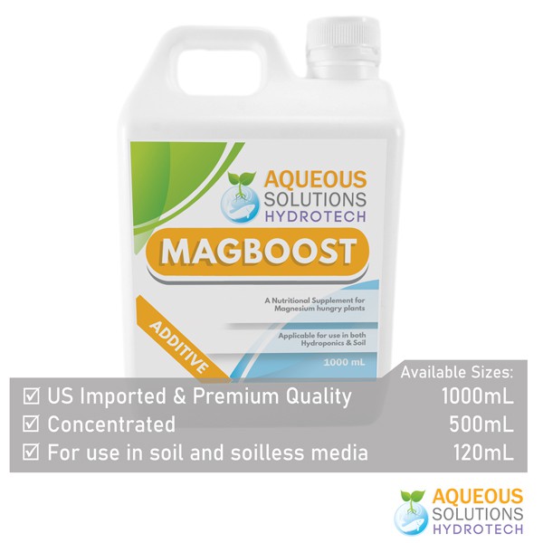 Hydroponic Nutrients Additive MAGBOOST magnesium supplement 1000 ml / 1 ...