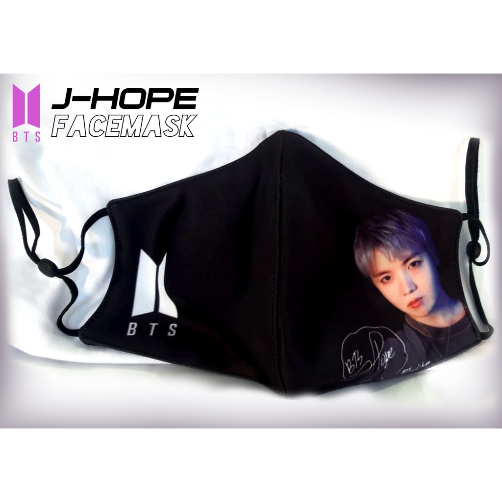 BTS FACEMASK Solo version water repellant Jimin park jungkook taehyung ...