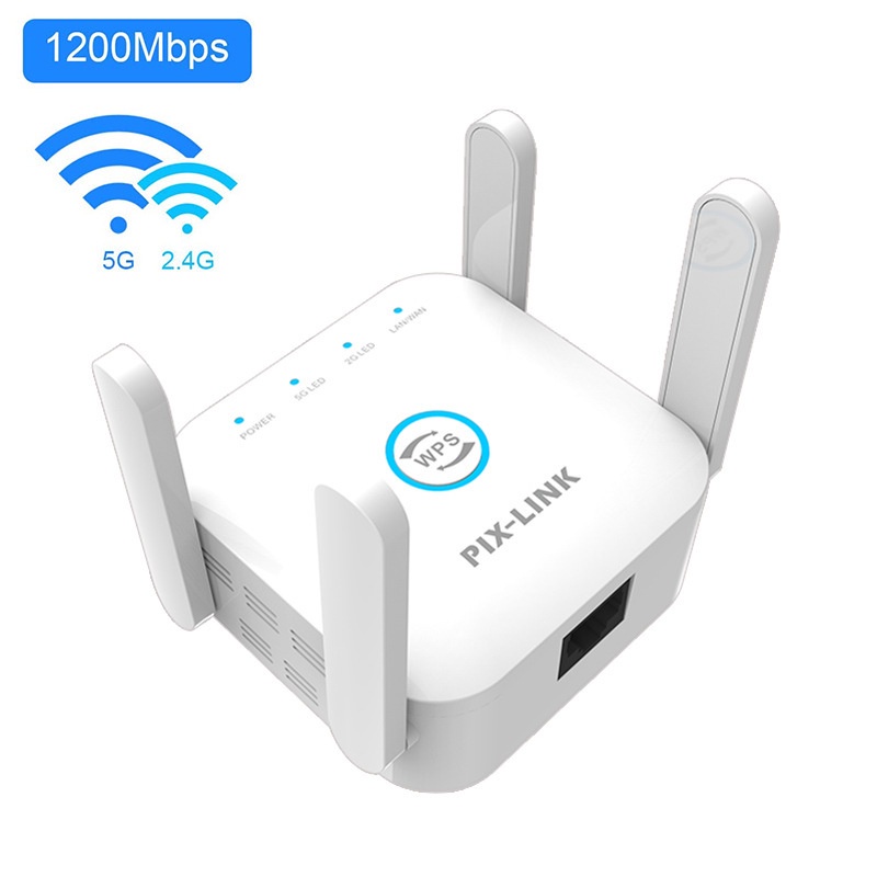RISE Wifi Extender 5g WiFi Repeater 5G Dual Band WiFi Range Extender ...