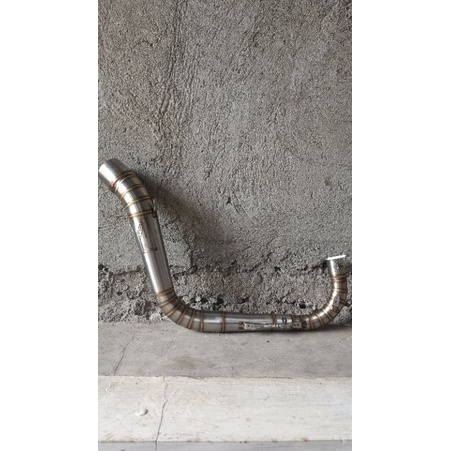 Worm welding racing exhaust pipe neck for vario 125 vario 110 inlet ...