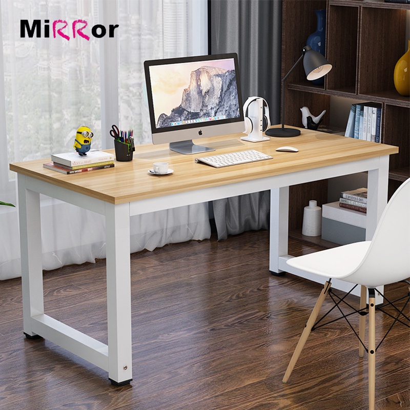 Solid wood color table 140*60*74cm home desk computer desk furniture ...