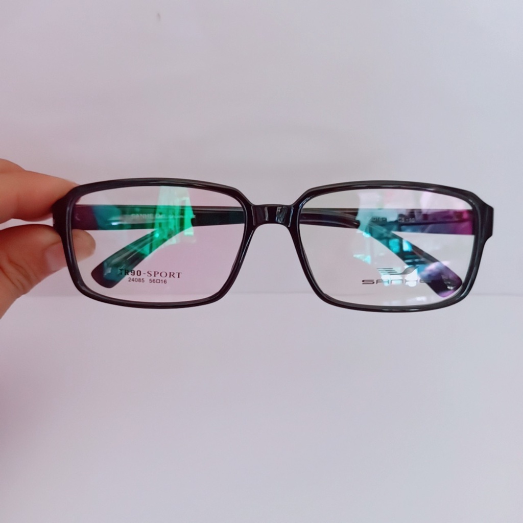 Fashionable TR90 flexible frame square glasses frames for men and women ...