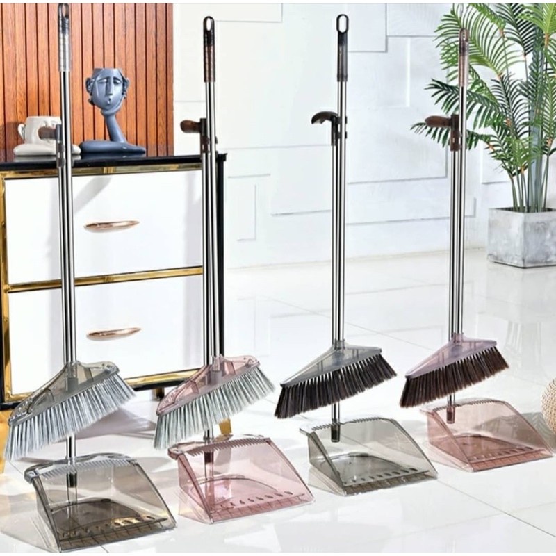 Modern Broom Set / Transparent Broom | Shopee Philippines