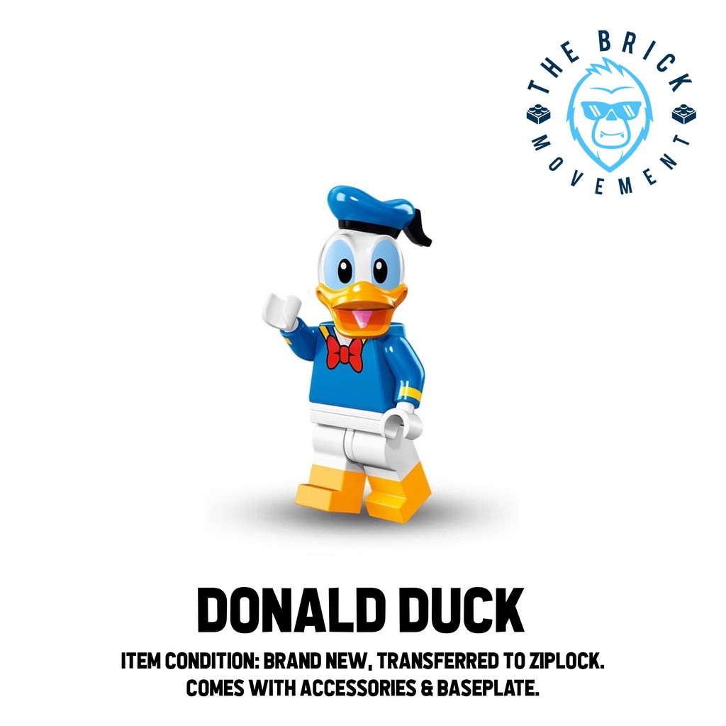 LEGO® Collectible Minifigure Series DISNEY 1: Donald Duck Minifigure ...
