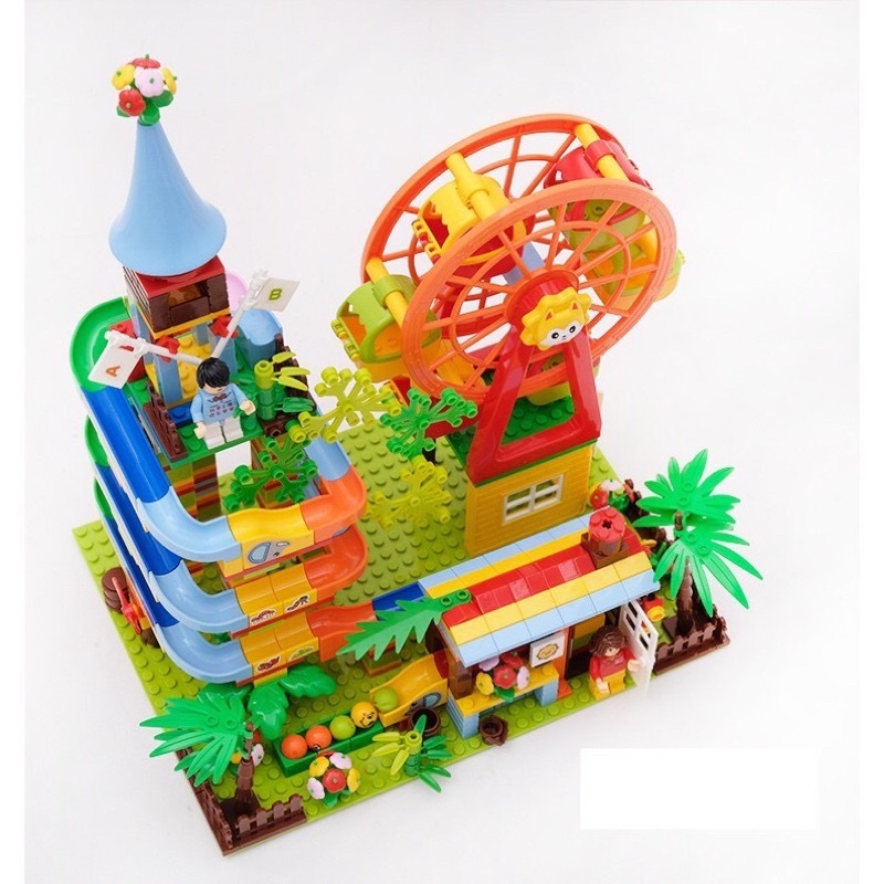 Lego Tower Slide With Sun Rotation - 469 Details | Shopee Philippines