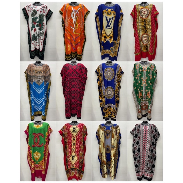 Kaftan Dress | Branded Daster | Branded Dress | Batik Daster | Cotton ...