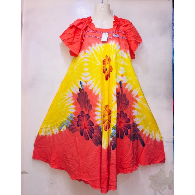 Indonesian Batik Duster Daster Dress Pambahay Pantulog Nightgown Duster ...