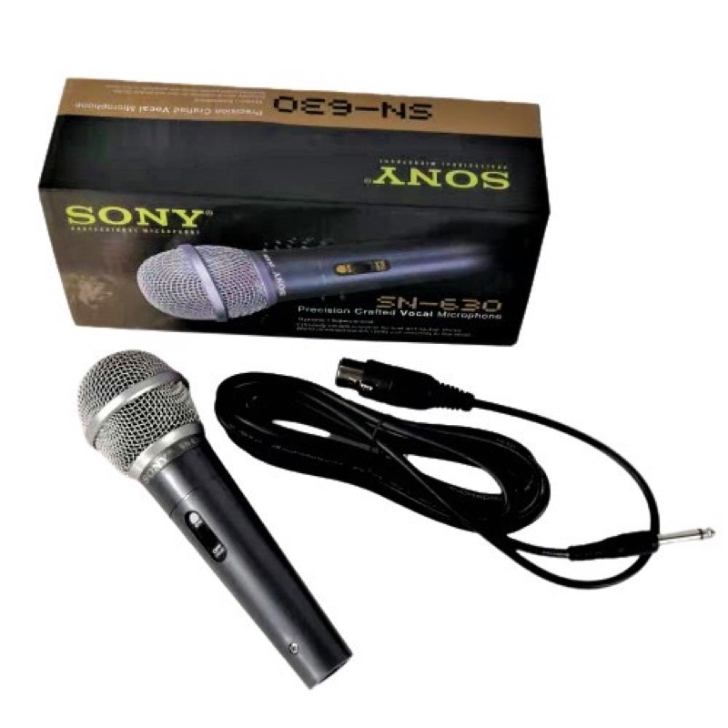 SN-630 Sony microphone | Shopee Philippines