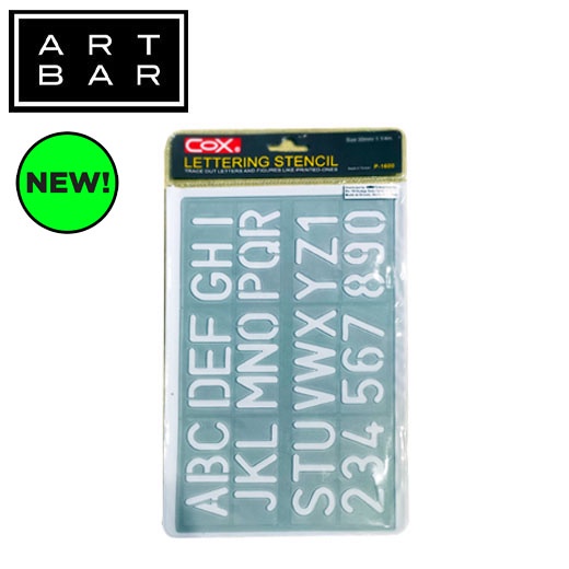 Cox Lettering Guide P1600 1 1/4 - Art Bar PH | Shopee Philippines
