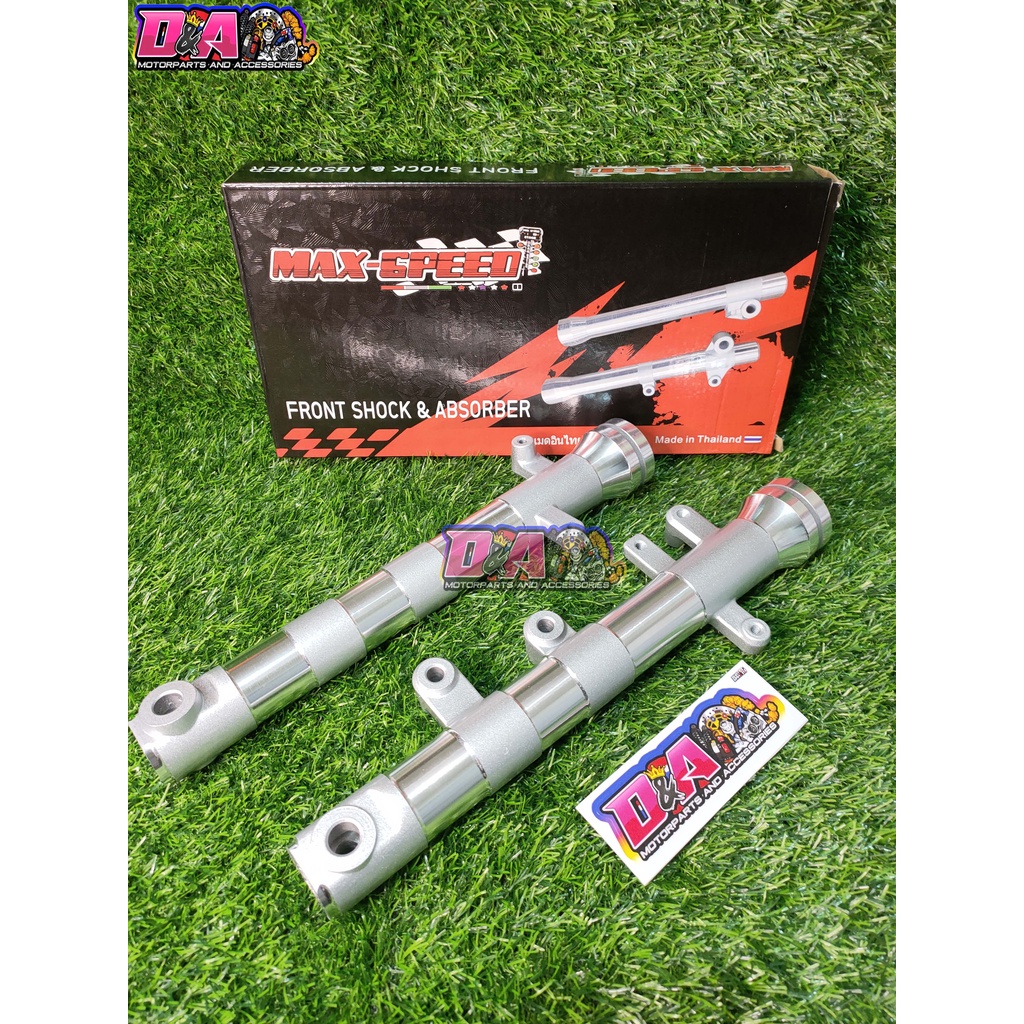 LIGHTEN FRONT SHOCK MAX SPEED V1 SUZUKI RAIDER 150 CARB / RAIDER 150 FI ...