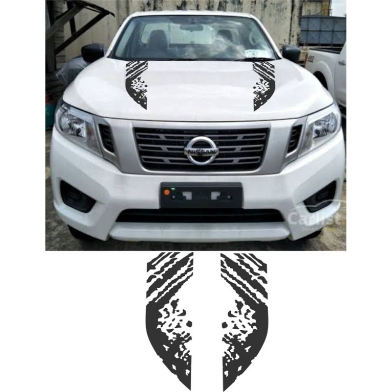Nissan Navara Front Hood Sticker Design | Shopee Philippines