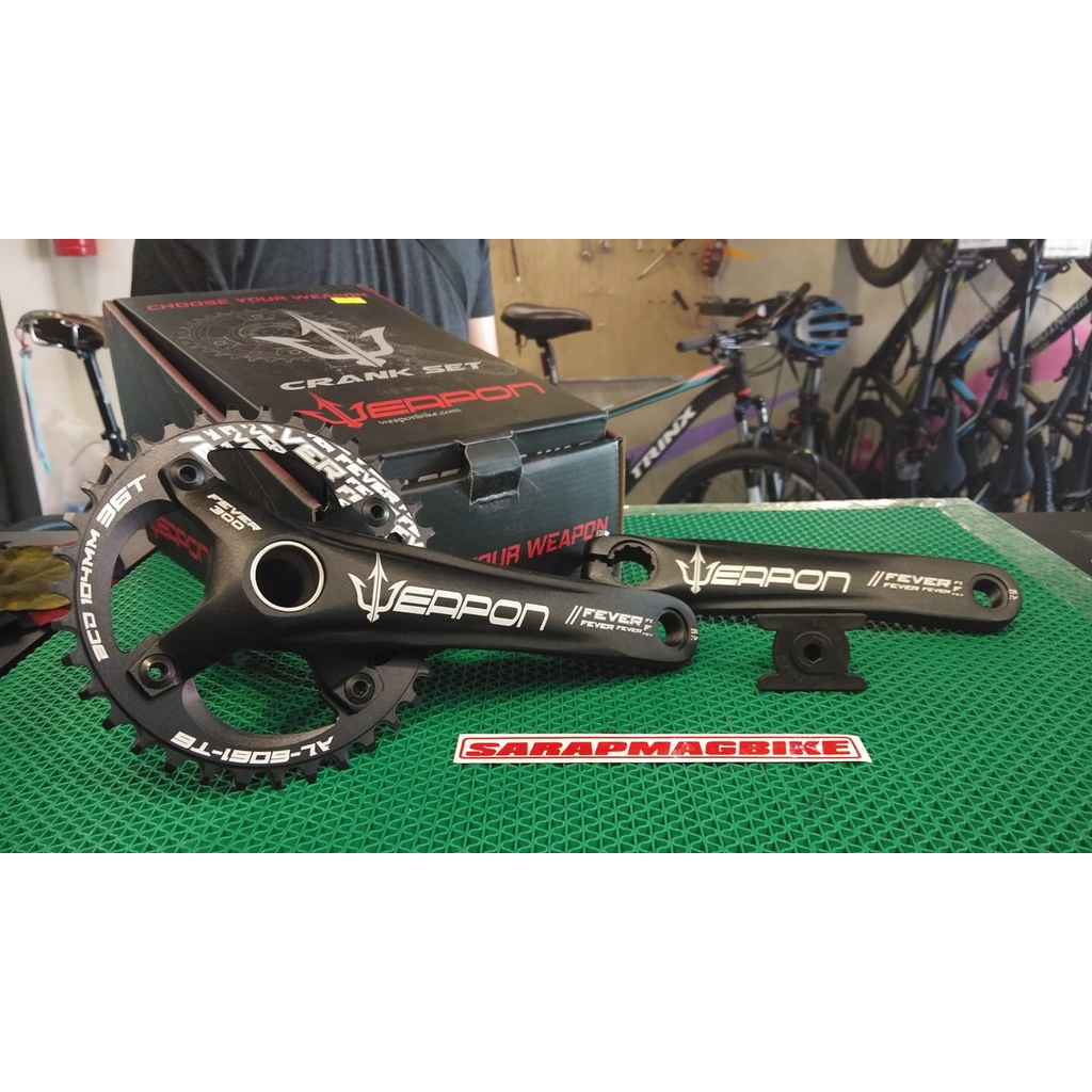 WEAPON CRANK FEVER 300 36T | Shopee Philippines