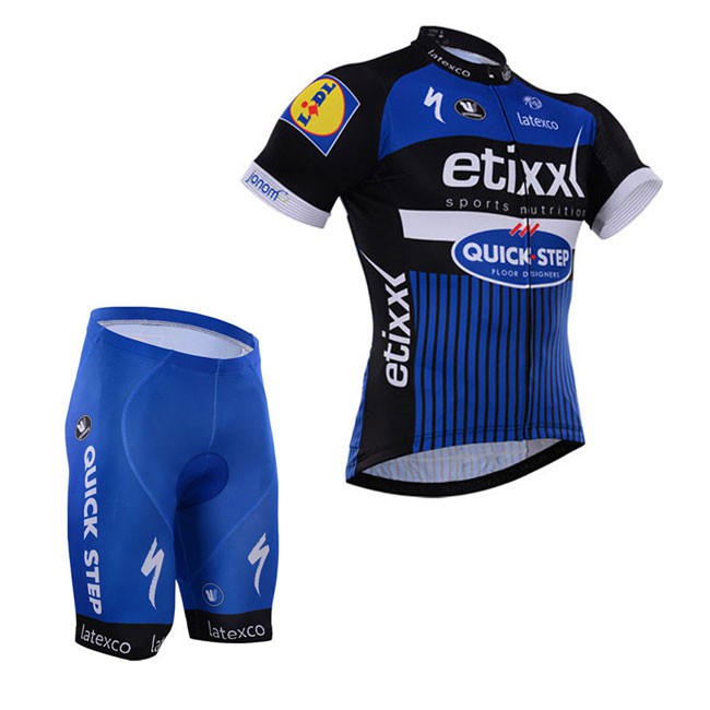 QUICK-STEP Men Pro Cycling Jerseys Set Mountain Bike Bicycle Jerseys ...