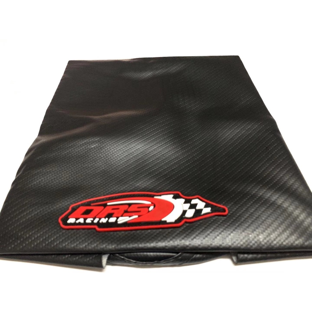 SEAT COVER SMALL UNIVERSAL [DRS RACING] SOFT/CARBON GOOD QUALITY COD ...
