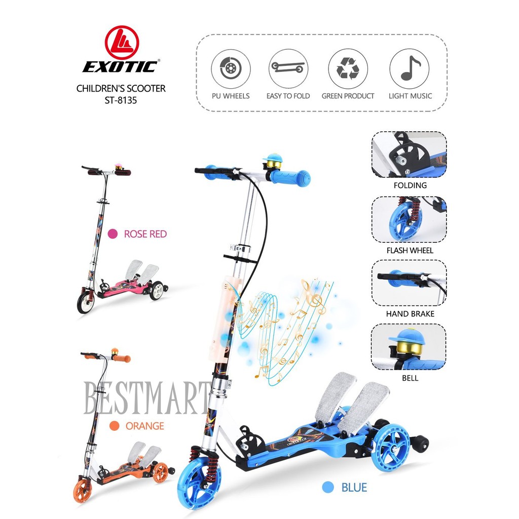 St-8135 Exotic Scooter | Shopee Philippines