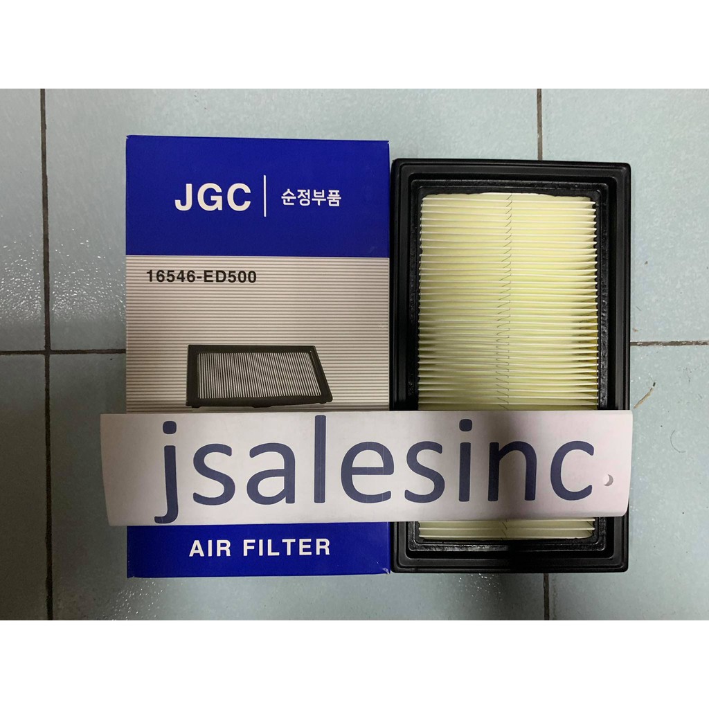 Nissan Grand Livina 2008-2018/Nissan Almera 2011-2018 Air Filter 16546 ...
