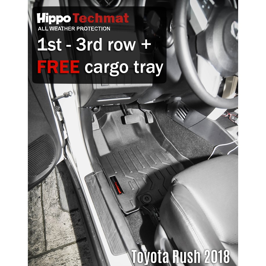 RUSH E and G 2018-2025 Hippo Techmat Pro Serries 1st - 3rd row + cargo ...