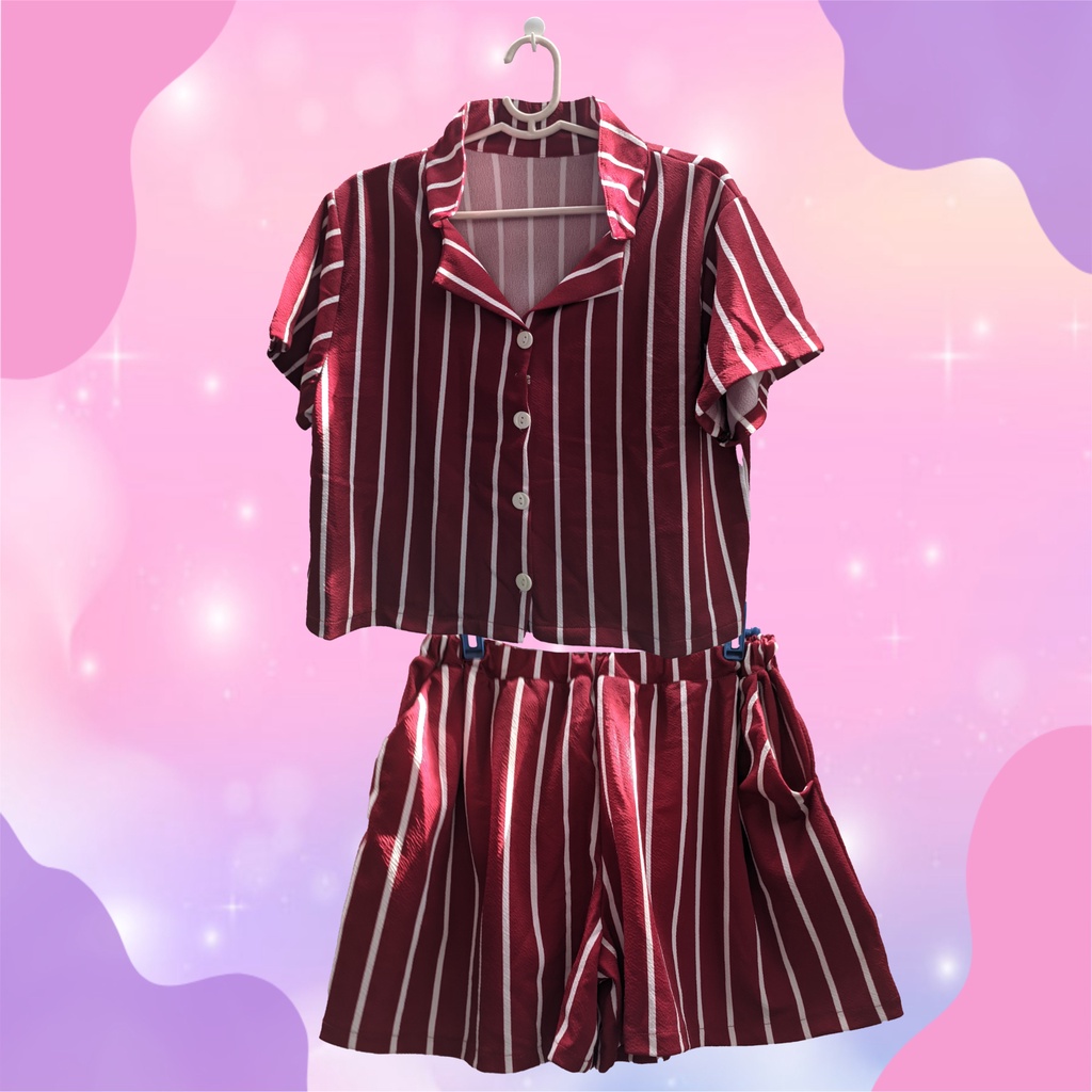 Plus size Rev Polo Coordinates | Shopee Philippines