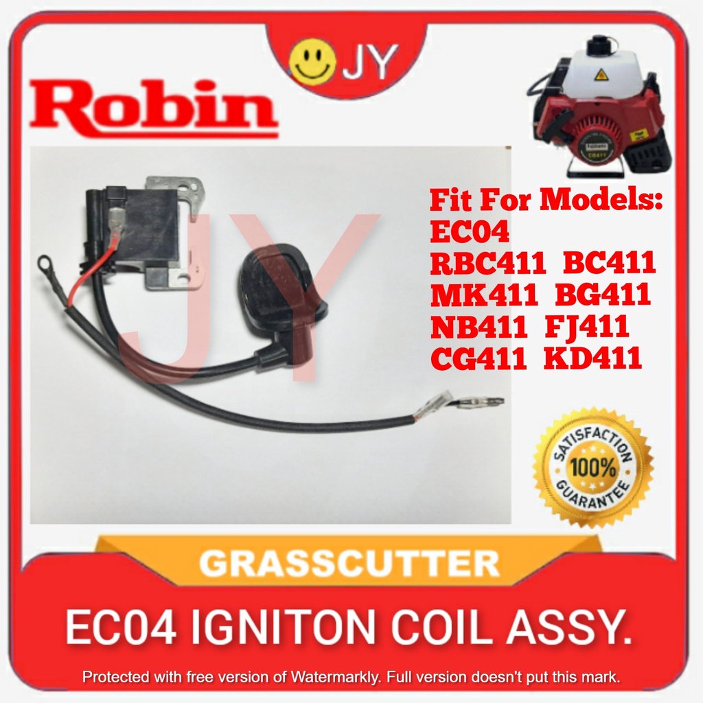Ignition Coil fits for ECO4 Robin 2 Stroke Grasscutter | Shopee Philippines