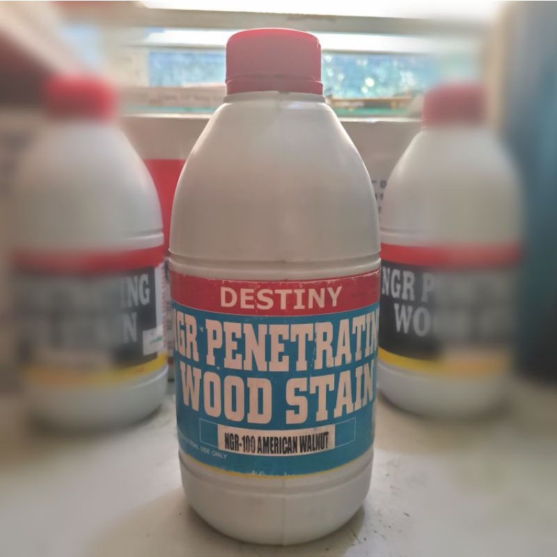DESTINY NGR PENETRATING WOOD STAIN 1 LITER | Shopee Philippines