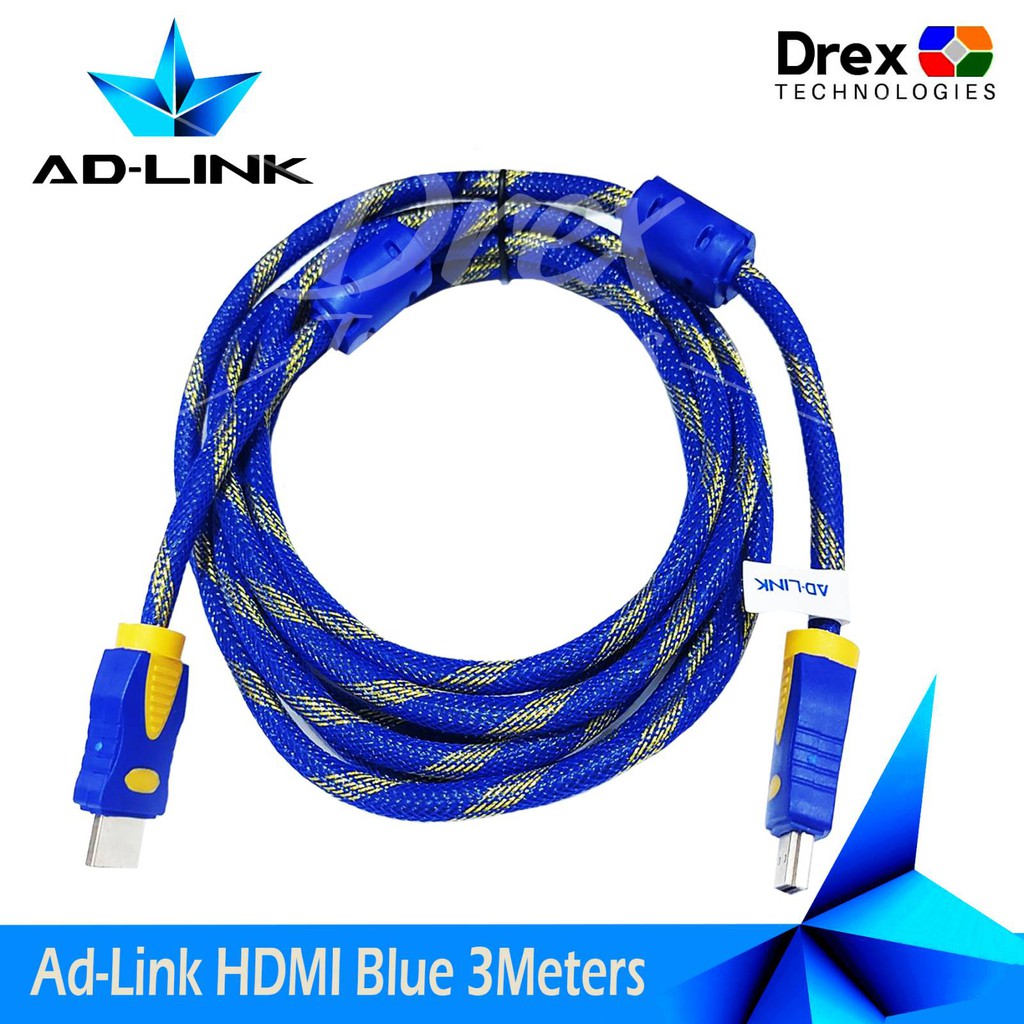 3M Ad-Link Gold Plated Pure Copper Hdmi To Hdmi Cables M M | Shopee ...