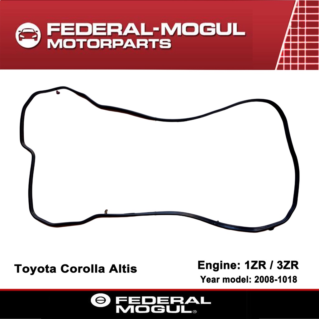 Federal Valve Cover Gasket for Toyota Corolla Altis ( engine 1ZR / 3ZR ...
